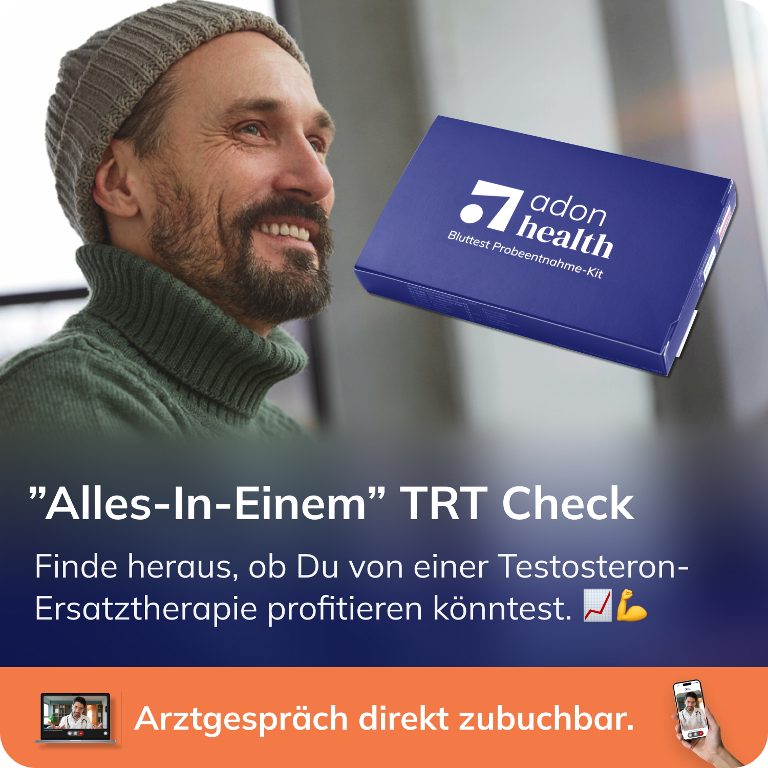 “Alles-In-Einem” TRT-Check – Adon Health